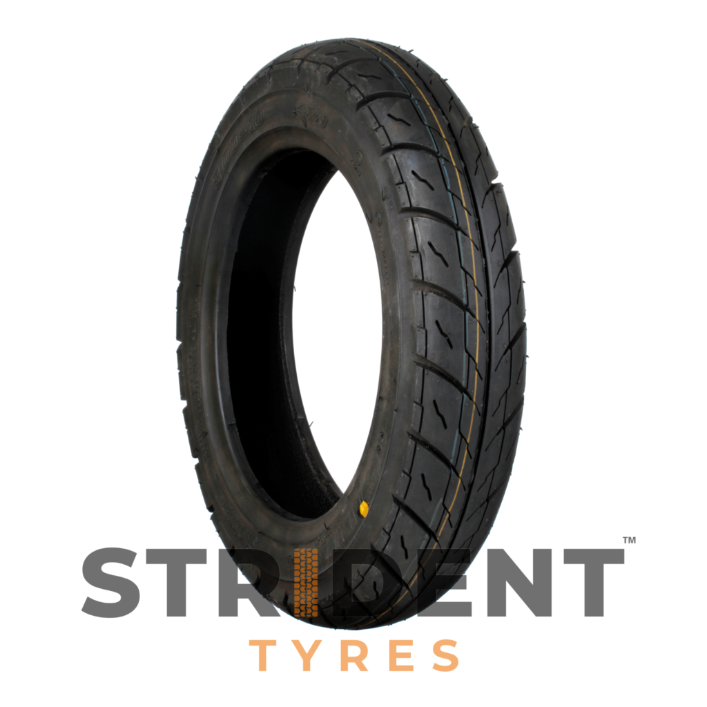 Black Pneumatic 300 x 10 Tyre – Strident